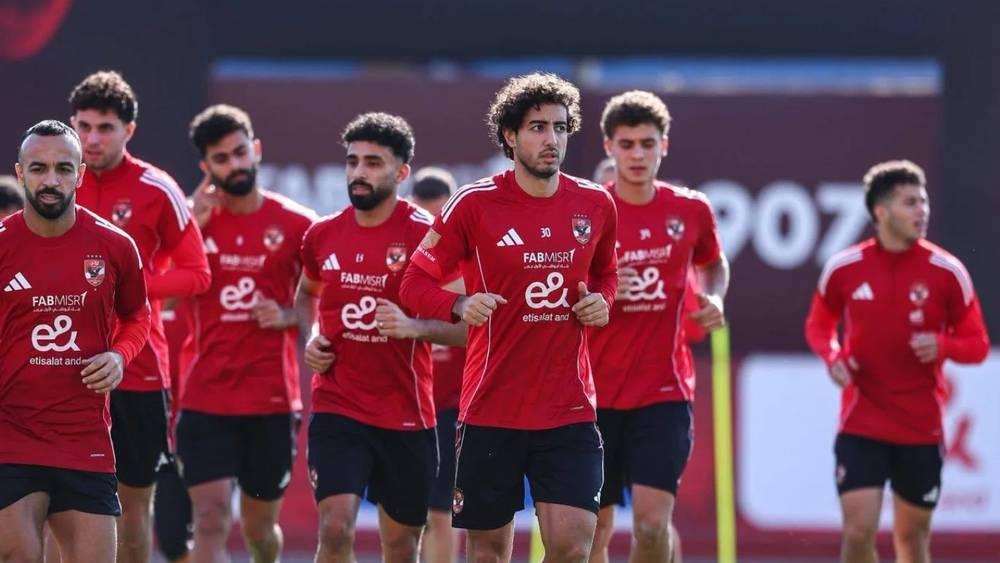 Al Ahly Holds First Training Session in Rabat Ahead of AS FAR Clash ...